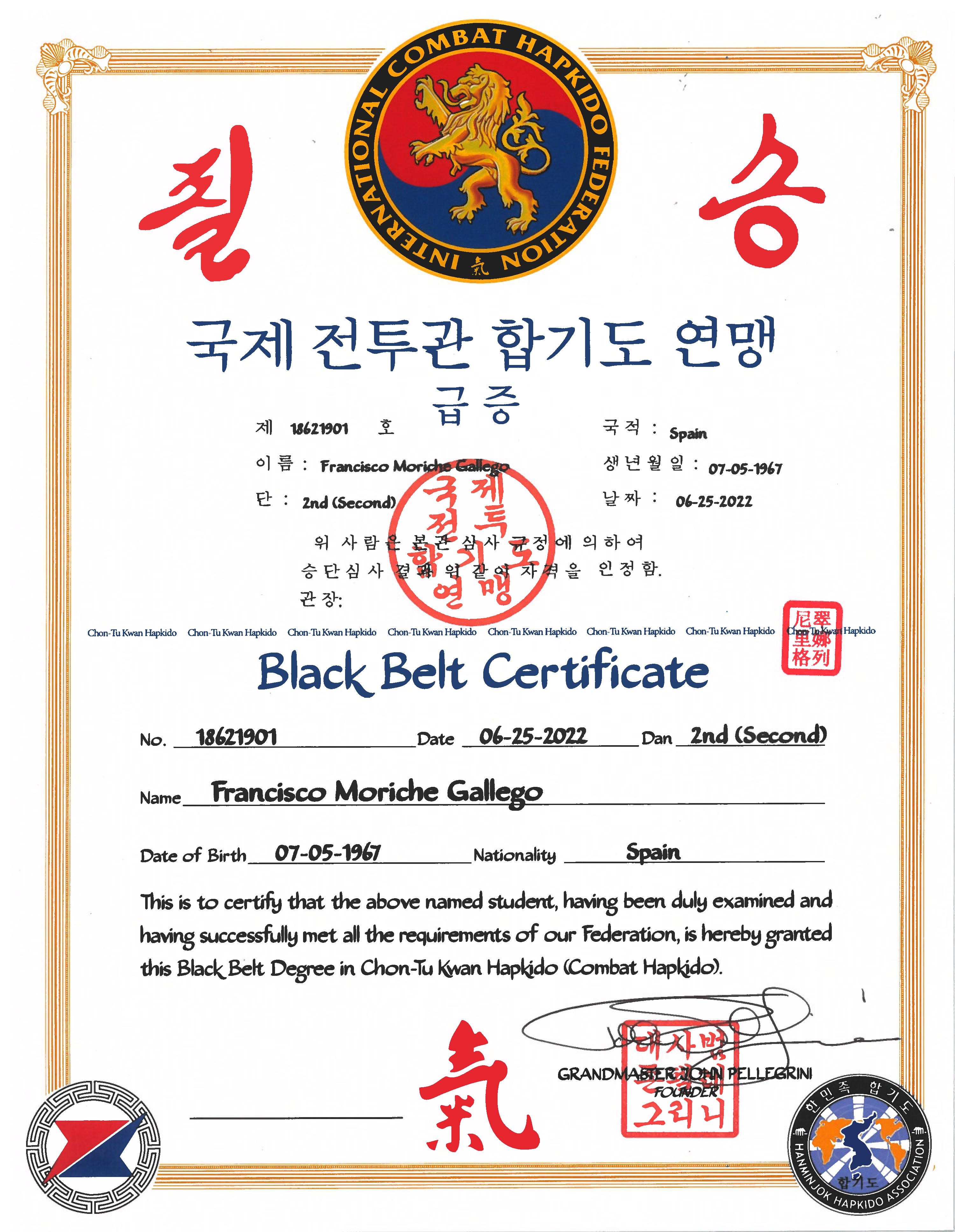 Nuestra escuela – COMBAT HAPKIDO MADRID